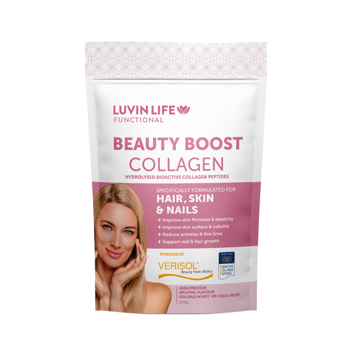Beauty Boost Collagen Powder - VERISOL® for Skin, Hair & Nails | Luvin Life