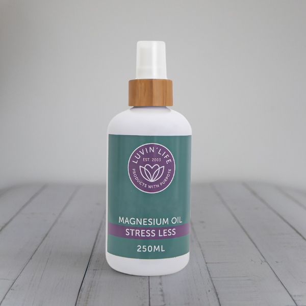 Magnesium Oil Spray Stress Less– Luvin Life | Products with Purpose